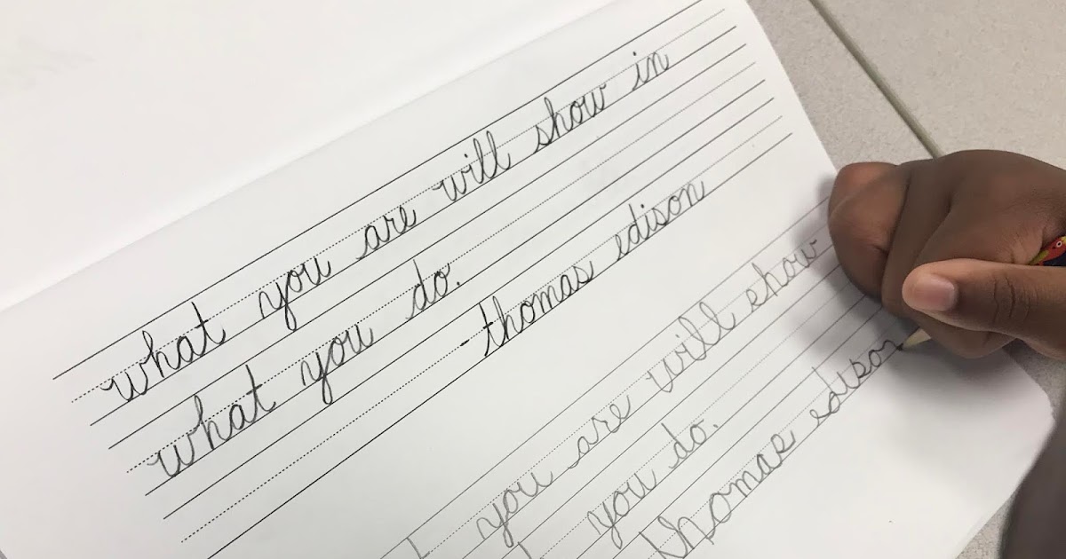 Teaching Cursive in Third Grade | Mrs. Maiolo's 3rd Grade