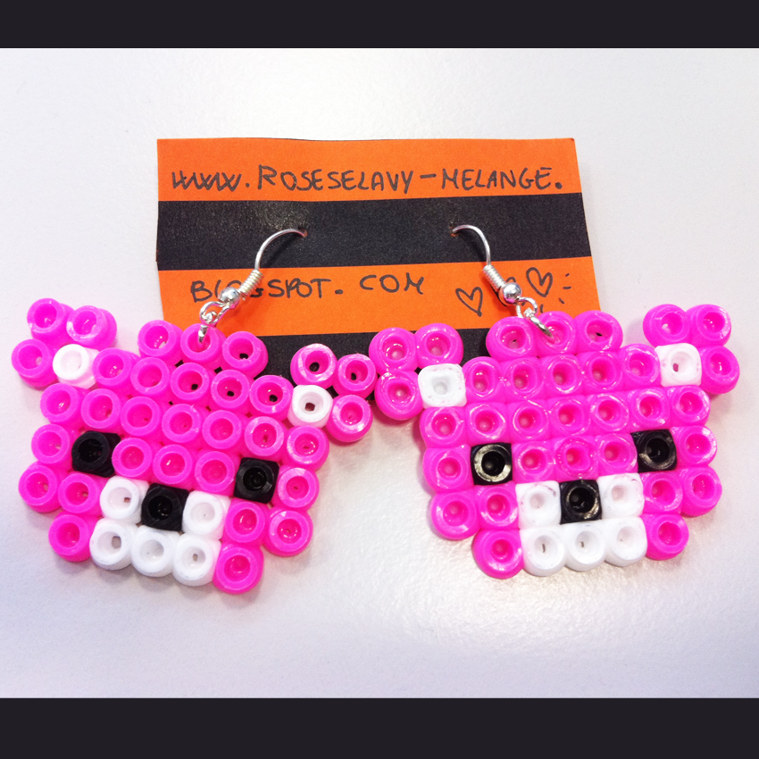 ROSES EVERYWHERE: PYSSLA ART! by MELANGE