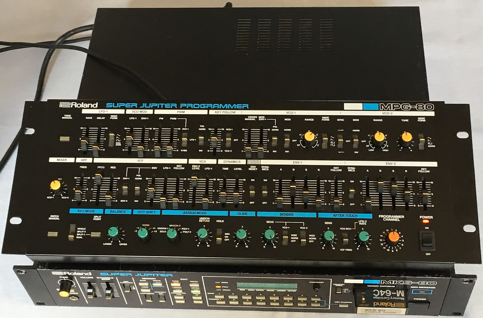 MATRIXSYNTH: Roland MKS-80 Super Jupiter with MPG-80 Programmer