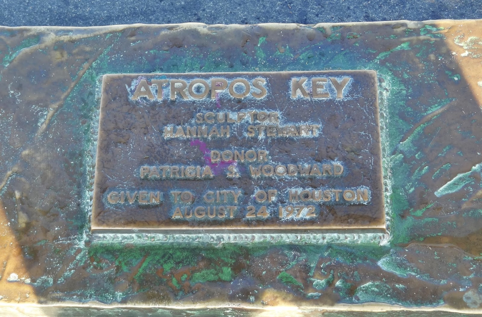 Houston in Pics: Atropos Key - Iconic hilltop sculpture at Miller Outdo