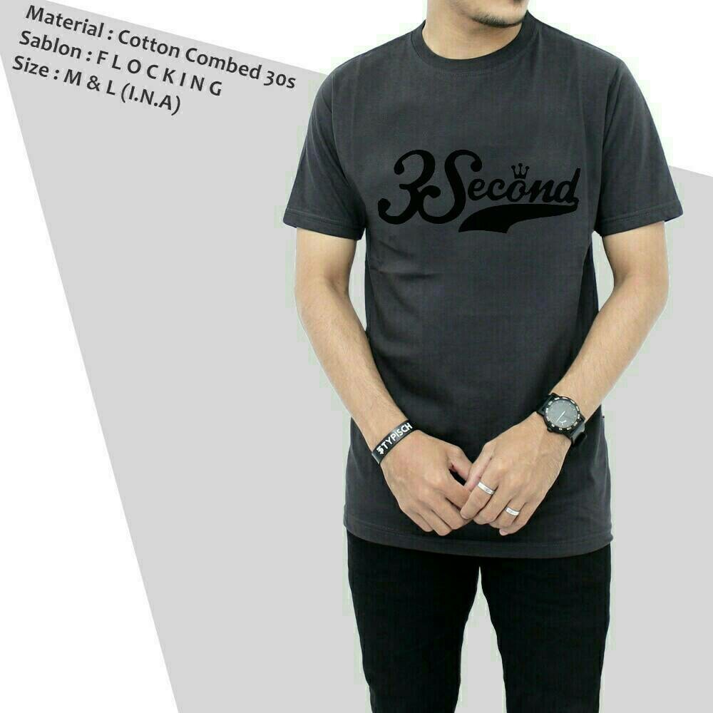 Kaos Distro 3 Second Bandung: Galeri Kaos 3Second Februari 2018