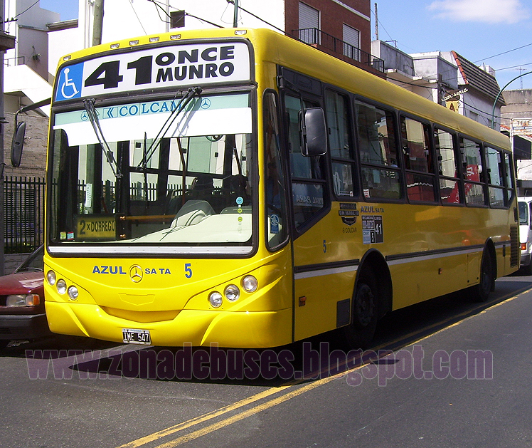 Colectibus - Zona de Buses: LÍNEA 41