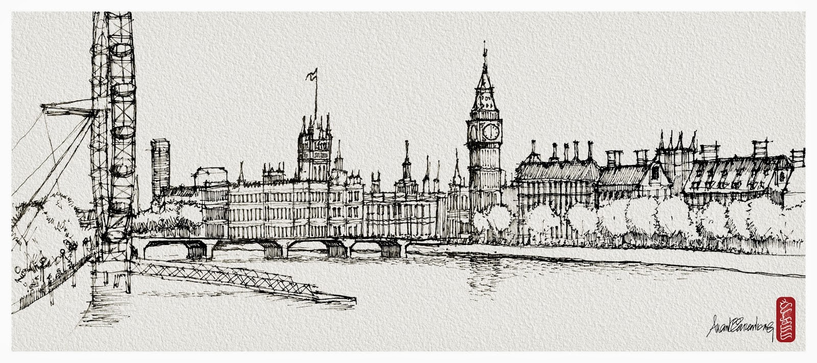 Urban Sketchers Seattle: UK & Ireland Travel Sketches