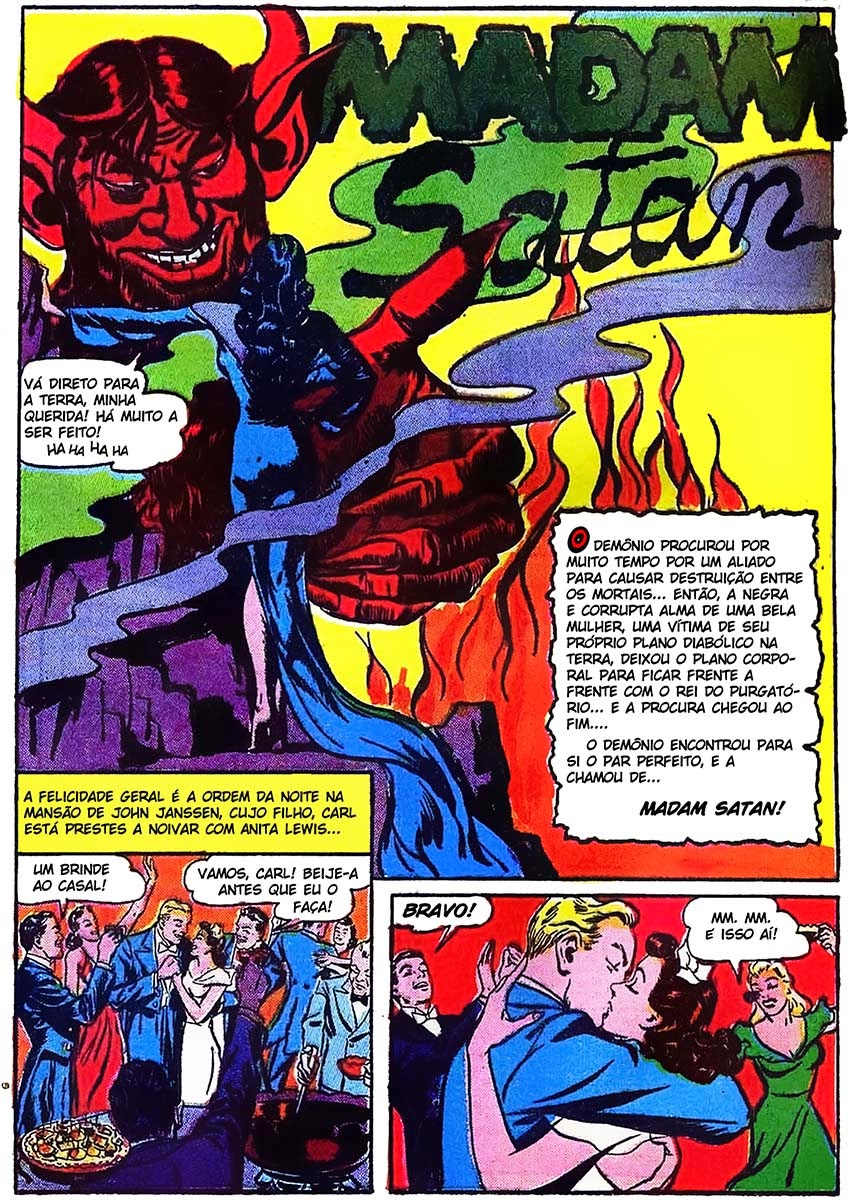 Golden Age - A Era de Ouro dos Quadrinhos: POSTAGEM 2: MADAM SATAN (PEP ...