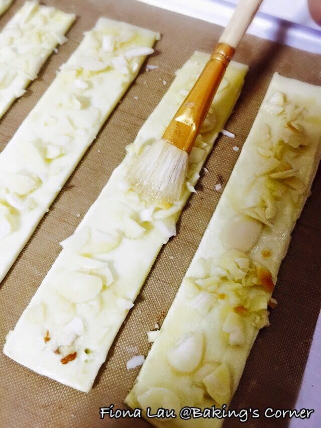 Delicious almond flake sticks - | Baking's Corner WorkShop