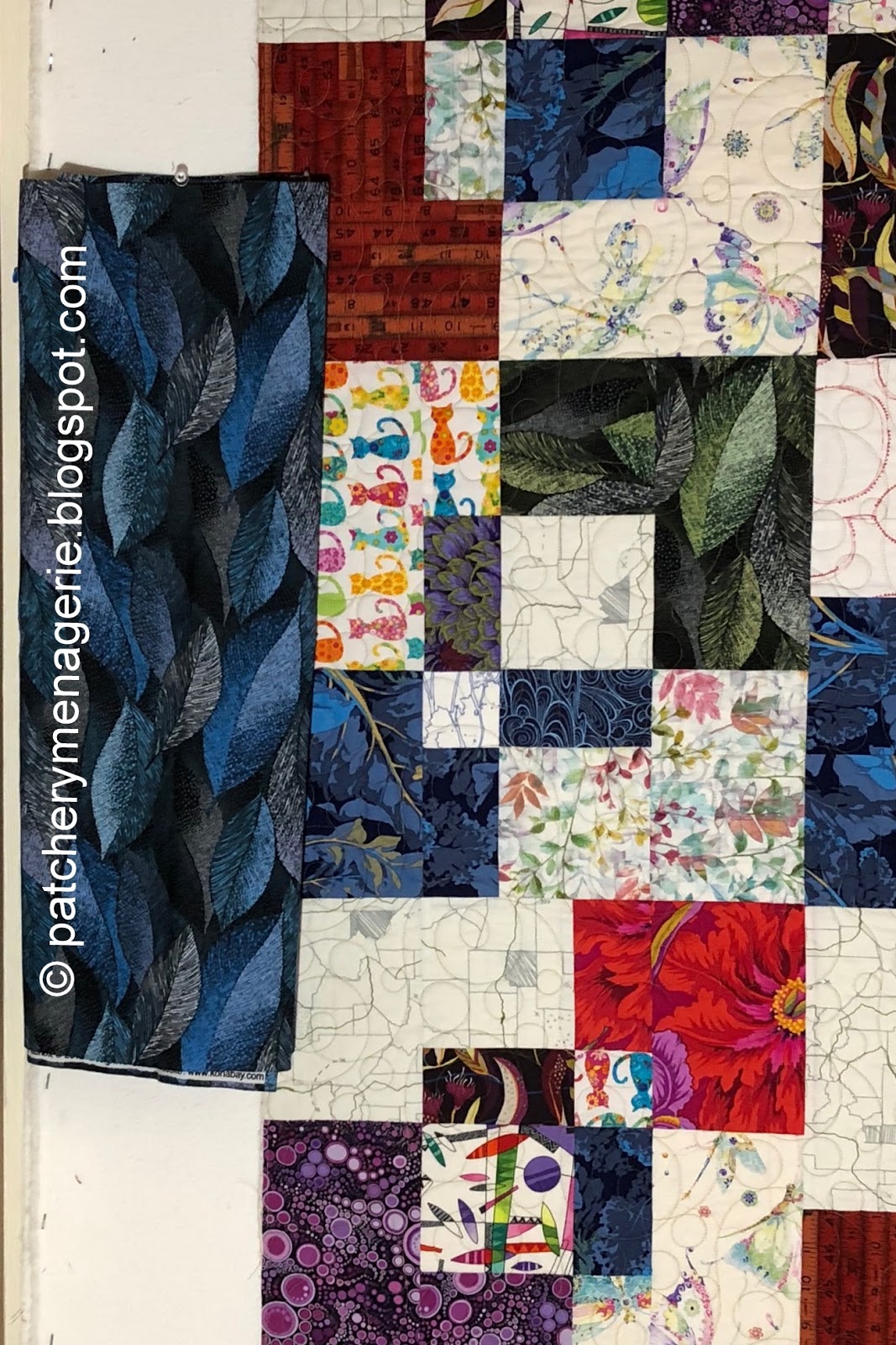 The Patchery Menagerie: No Name Yet Slashed Squares