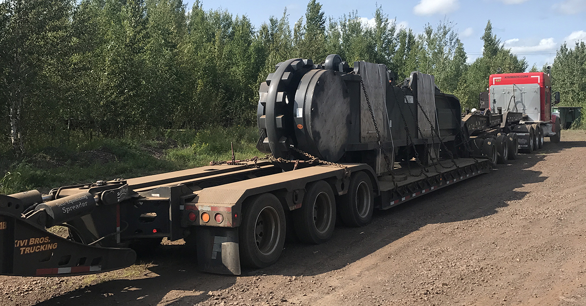 RMS Delivers PC7000 Komatsu Excavator