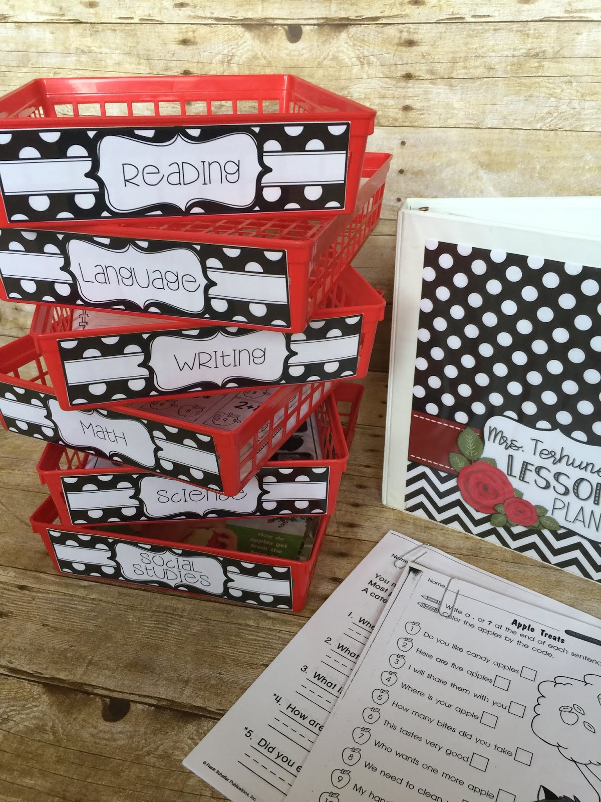 Teaching With Terhune: Editable Classroom Labels