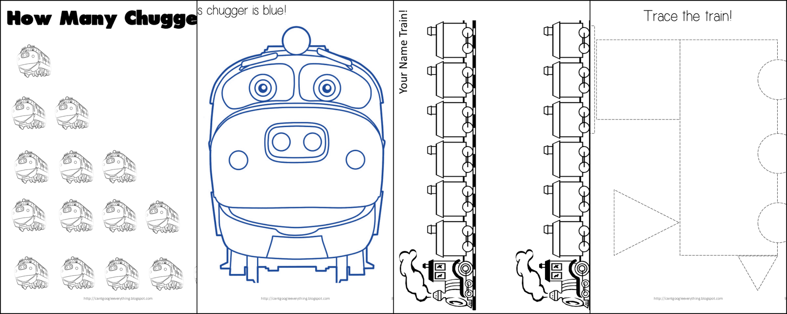 Train-tastic Train Printable Packet! - My Mini Adventurer