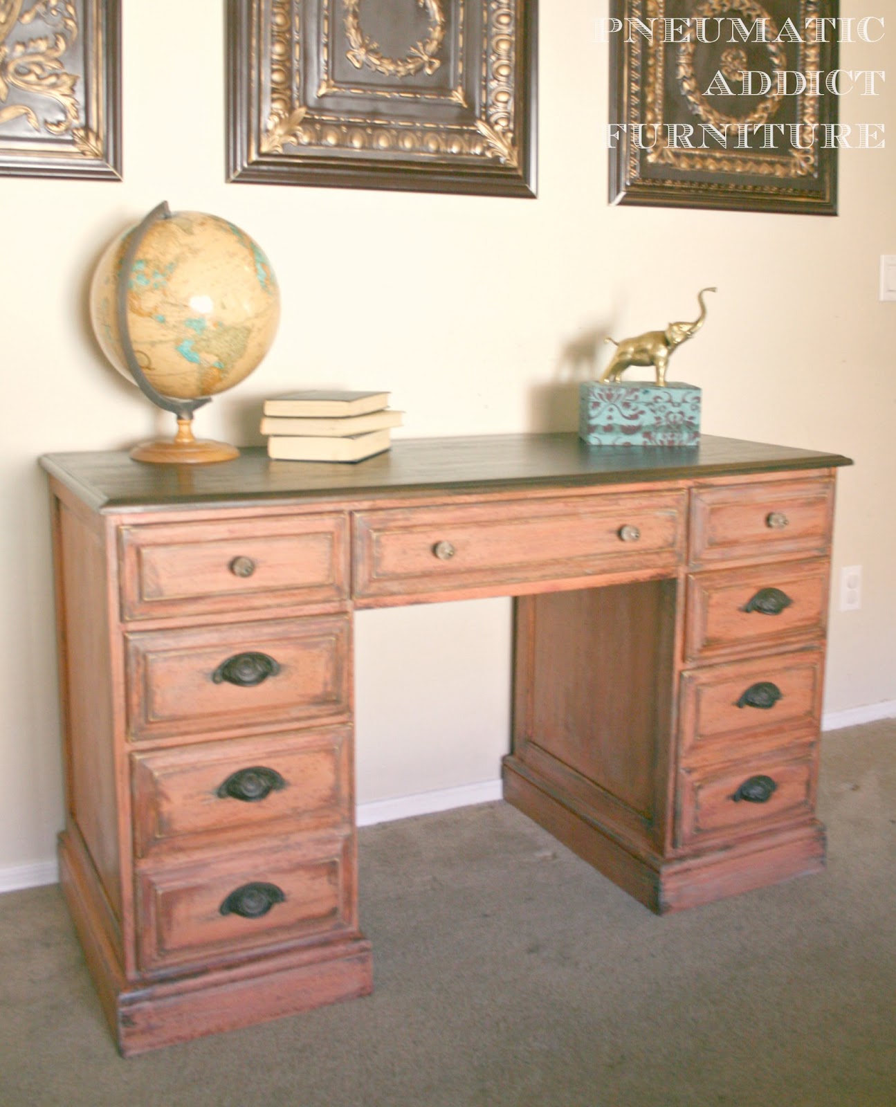 Layers of Color: Ce Ce Caldwell Georgia Clay Desk | Pneumatic Addict