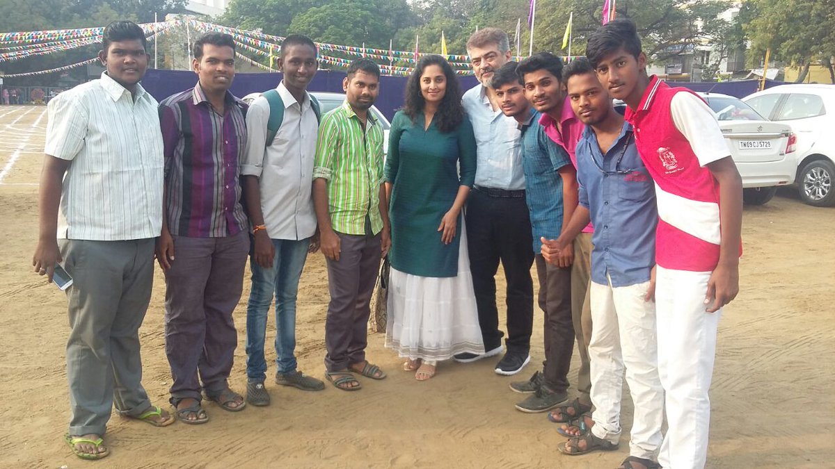 Ajith Daughter Anoushka School