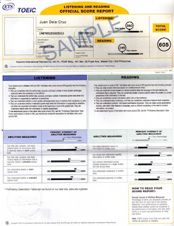The Lonely me: What is TOEIC ? (English version)