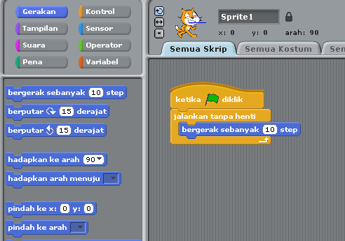 Cara Menggunakan Aplikasi Scratch: Cara menggunakan aplikasi scratch