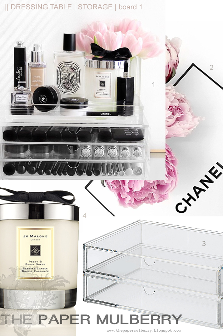 The Paper Mulberry: || DRESSING TABLE | STORAGE