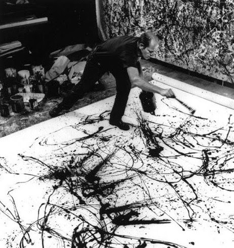 una fábrica de nubes: "Jackson Pollock"