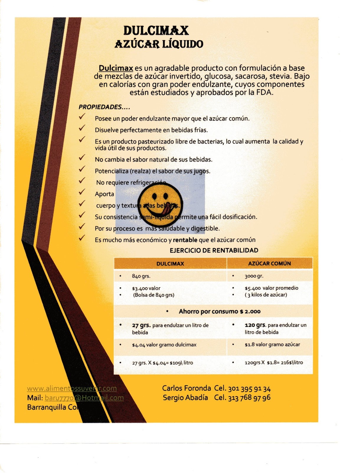 Dulcimax Azúcar Líquida: DULCIMAX AZÚCAR LIQUIDA INDUSTRIAL