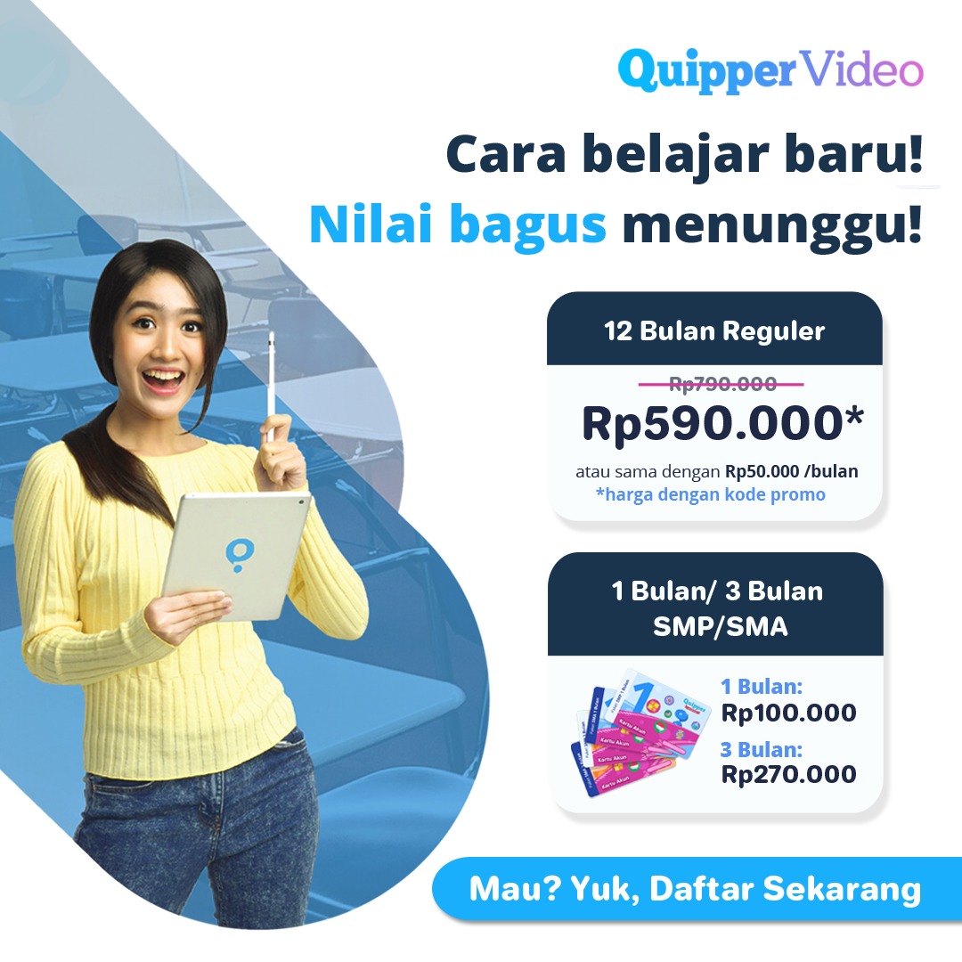 Kode Promosi Quipper Video November 2018 | wirahadie.com