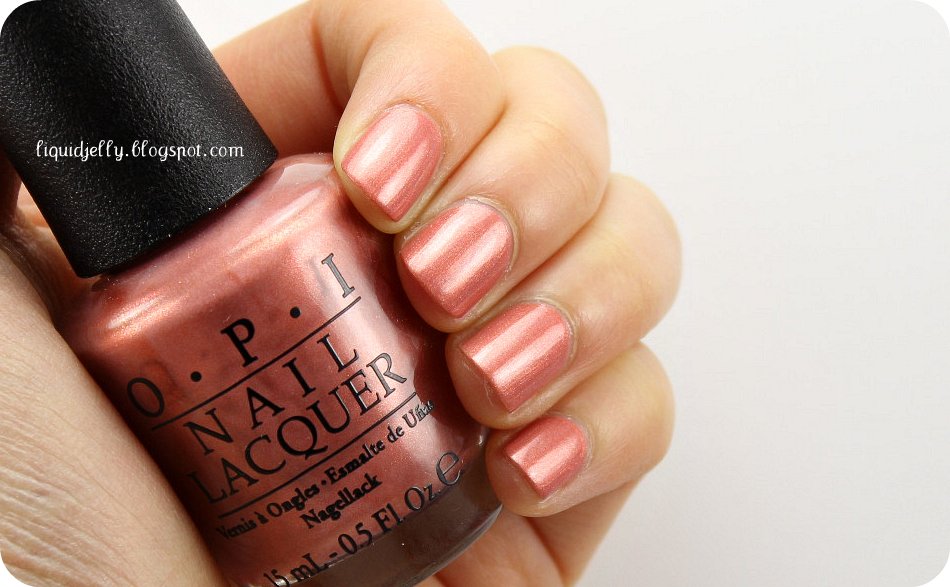 Liquid Jelly: OPI Euro Centrale Collection Review (Part 1)