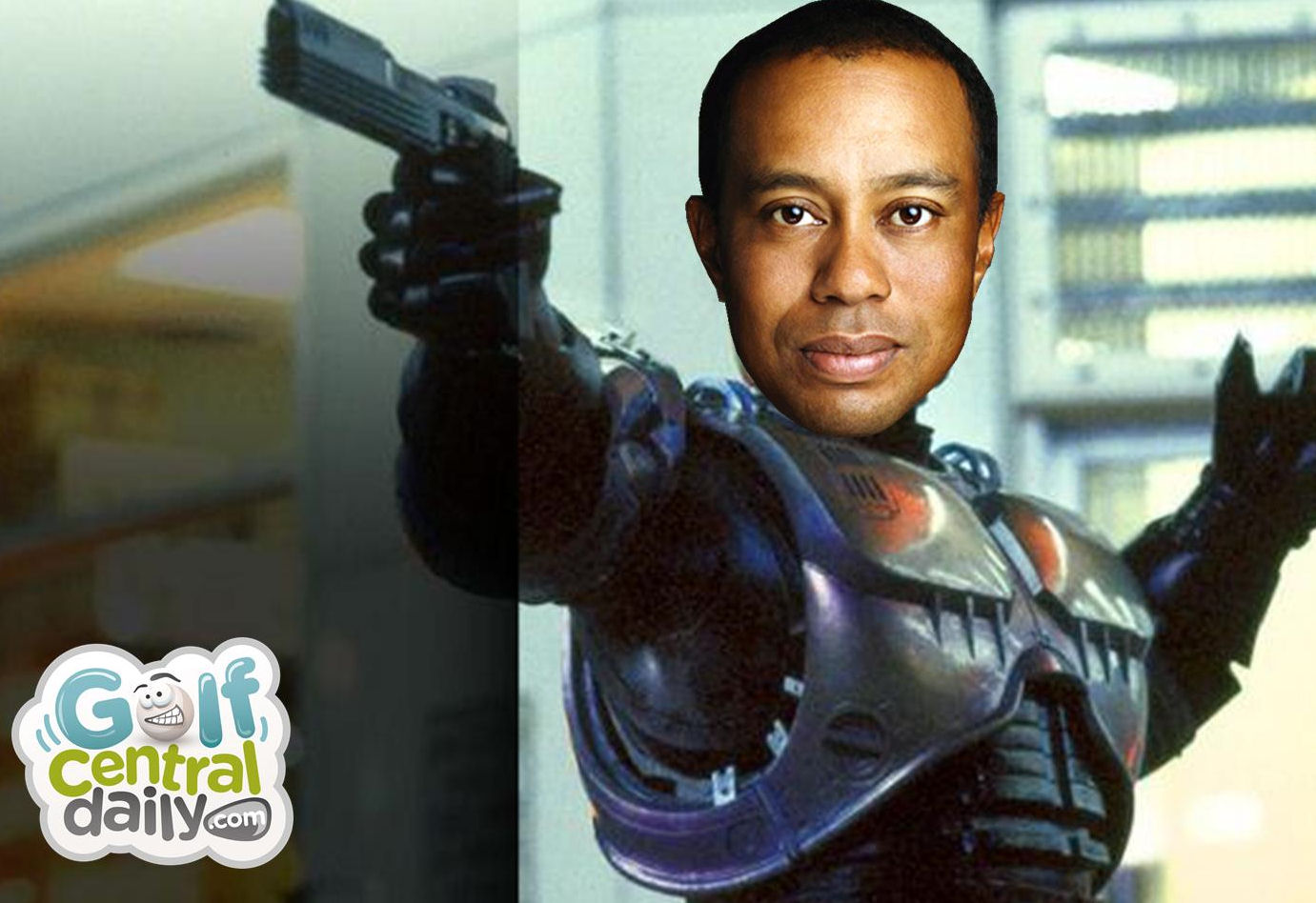 Tiger Woods Doing A RoboCop. Will Play Just Once And Have Full ...
