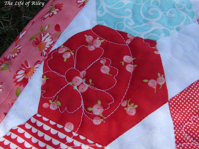 The Life of Riley: How I Made The Ruby Quilt - Quilting & Finishing