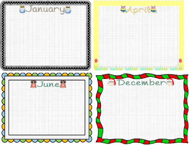 Creations by Mrs. Mouse: Birthday Posters - Owl Theme