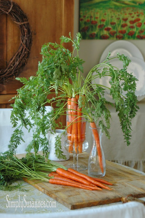 Simply Suzanne's AT HOME: carrots . . . from farm stand to table