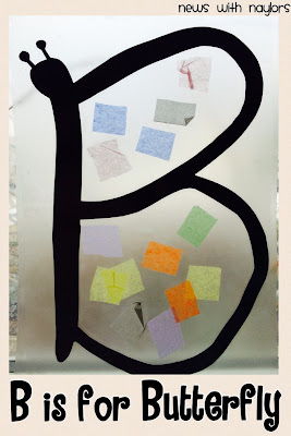 Letter B: Butterfly Craft, Butterfly Life Cycle Hat, Bug Hunt & Match ...