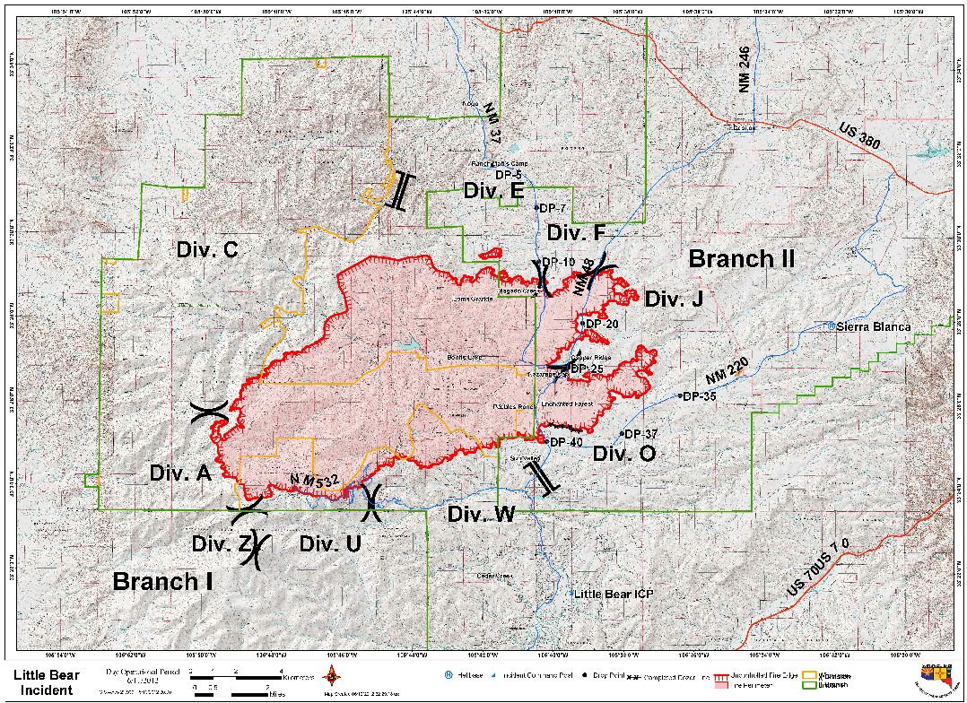 Bear Fire Map Santa Cruz - United States Map