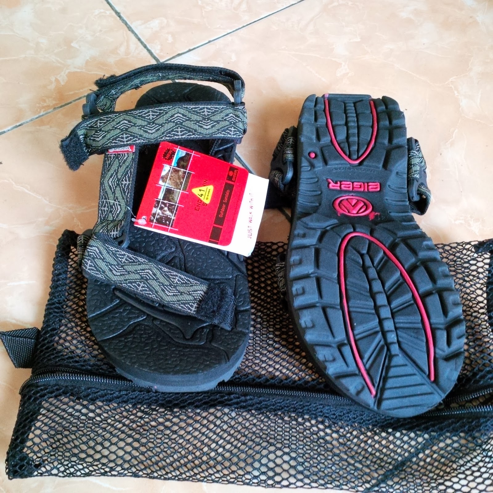 Sandal Eiger Gunung Model Batik - PUSAT GROSIR SANDAL TERMURAH