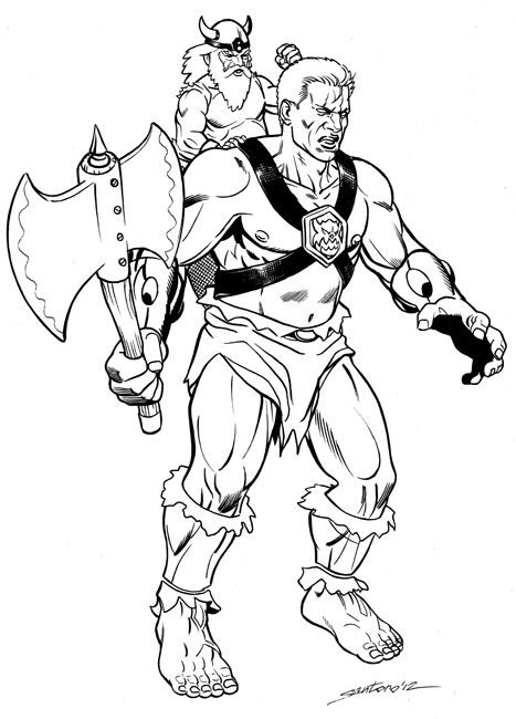 GOLDEN AXE CHARACTERS