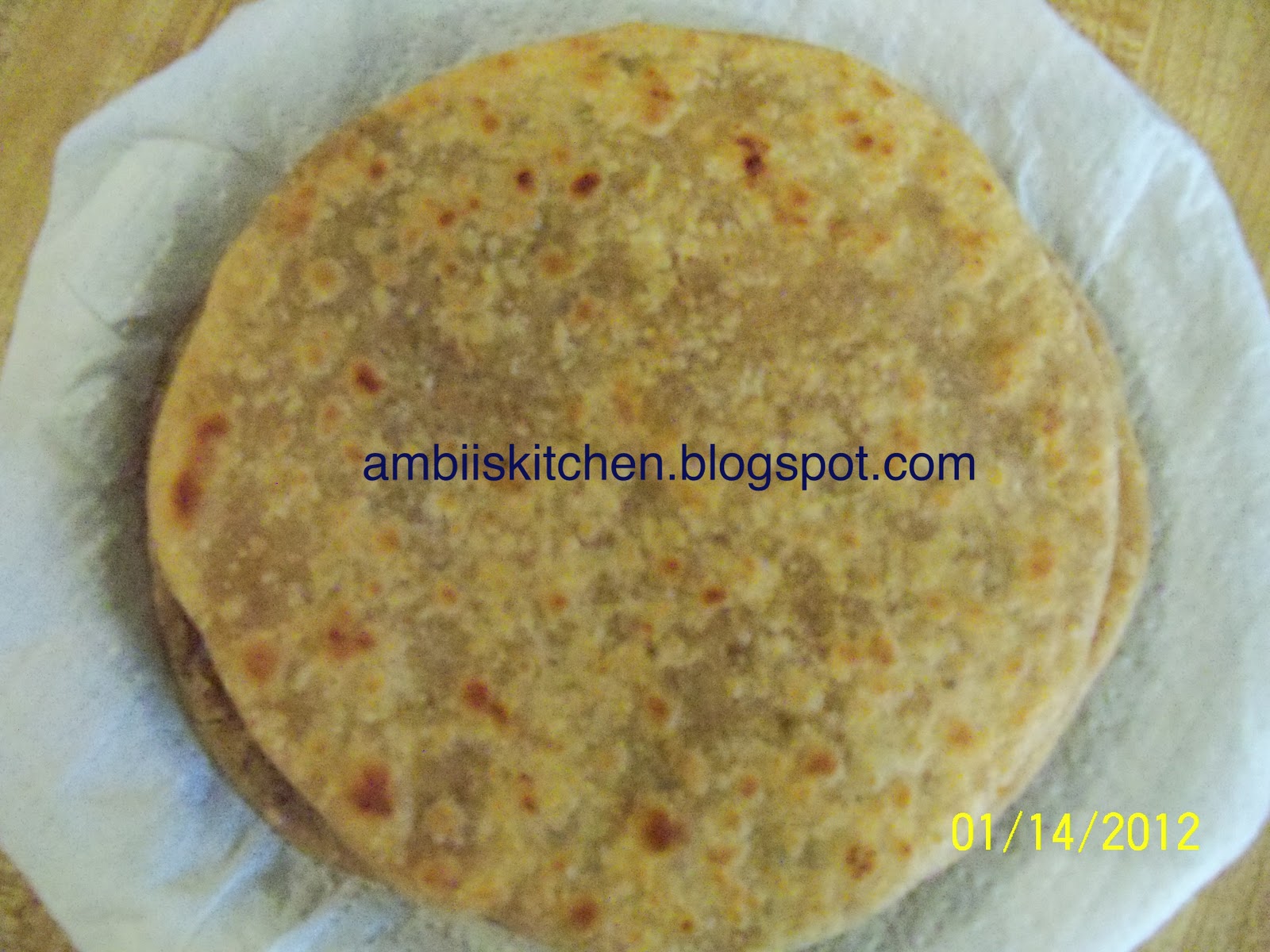 AmbiisKitchen: Sweet Roti