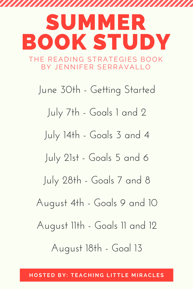 Teaching Little Miracles: Announcing The Reading Strategies Summer Book ...