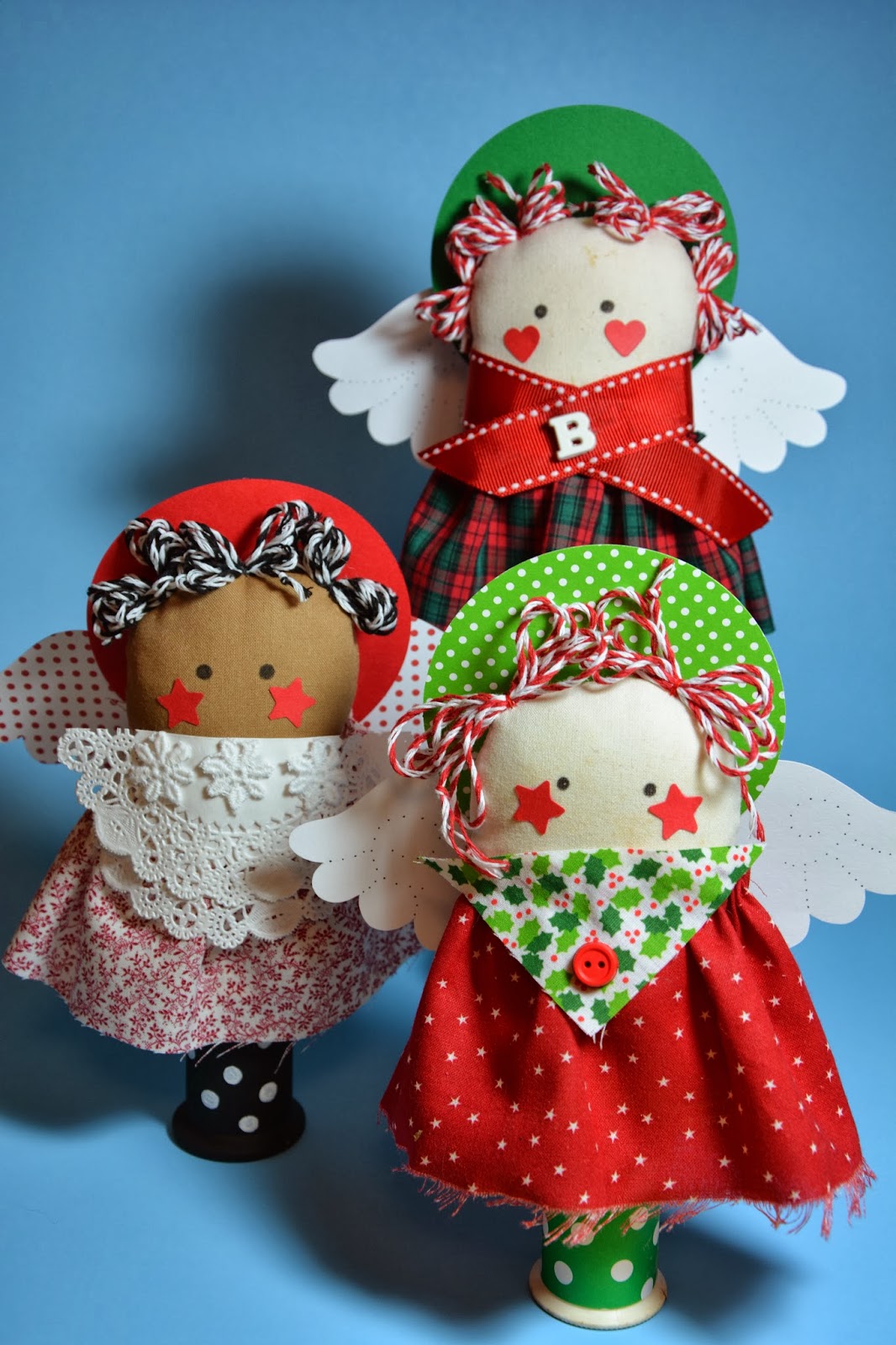 What Happens at Grandma's: Scrap Baby Angels