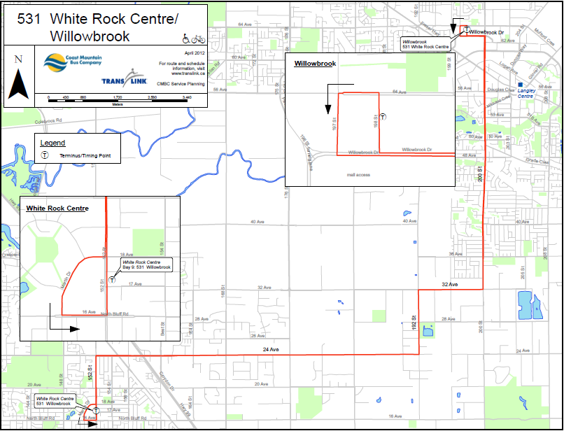 The South Fraser Blog: New White Rock/Langley Bus Route