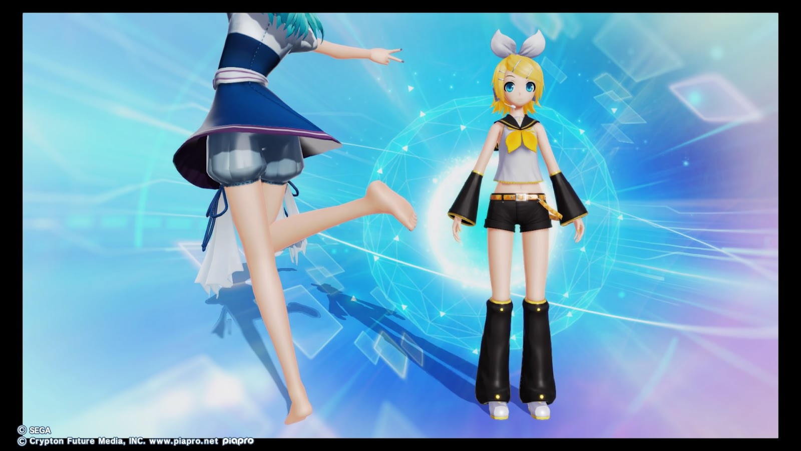 Anime Feet: Hatsune Miku (Project Diva X PS4 caps)