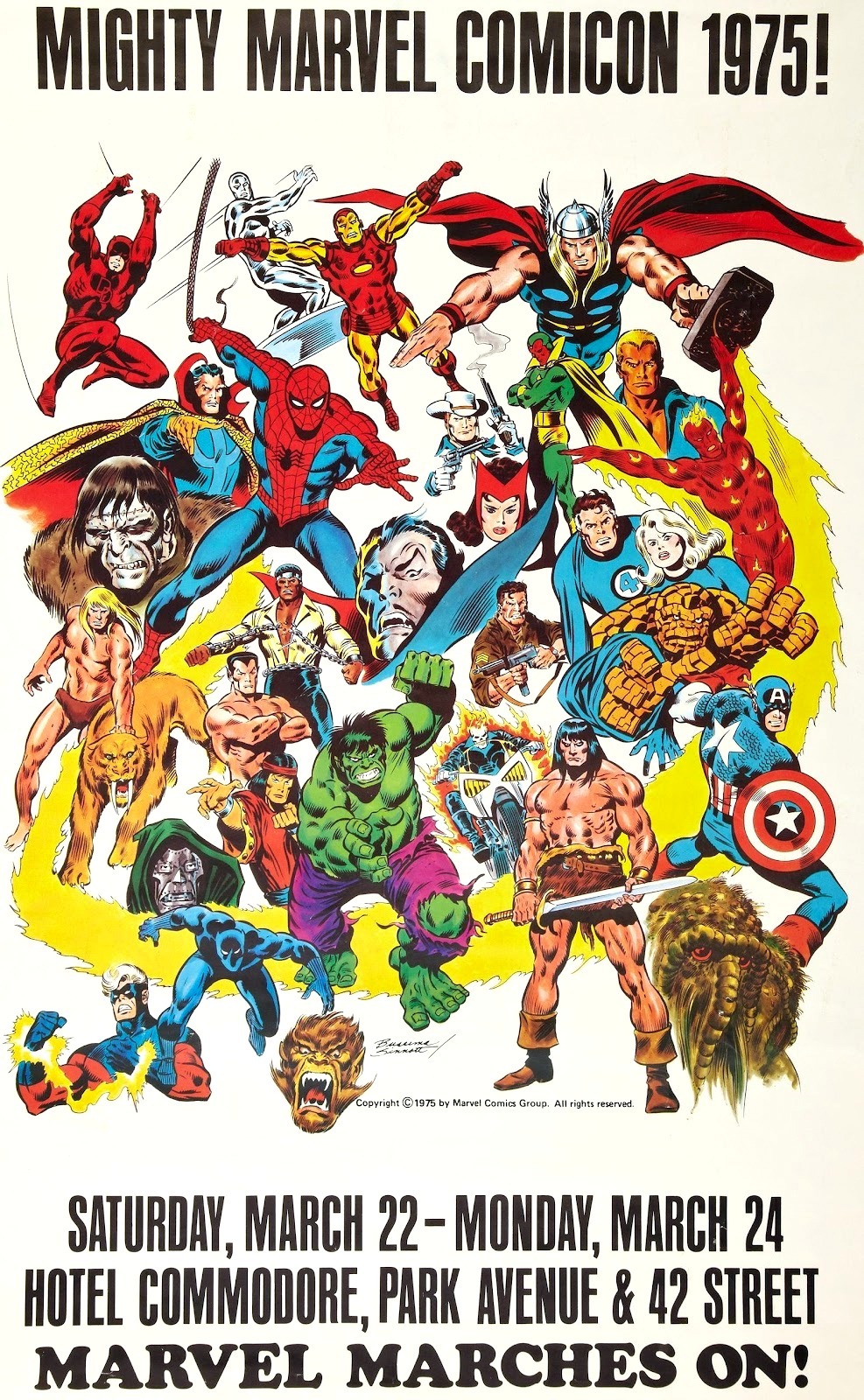CRIVENS! COMICS & STUFF!: MIGHTY MARVEL COMICON POSTER...