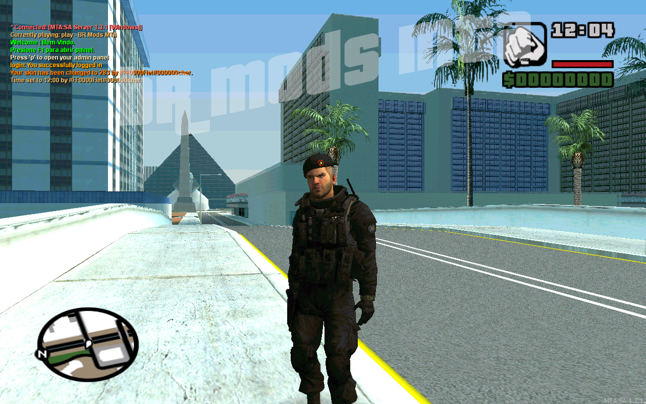 BR Mods MTA: Nova Skin Do Bope