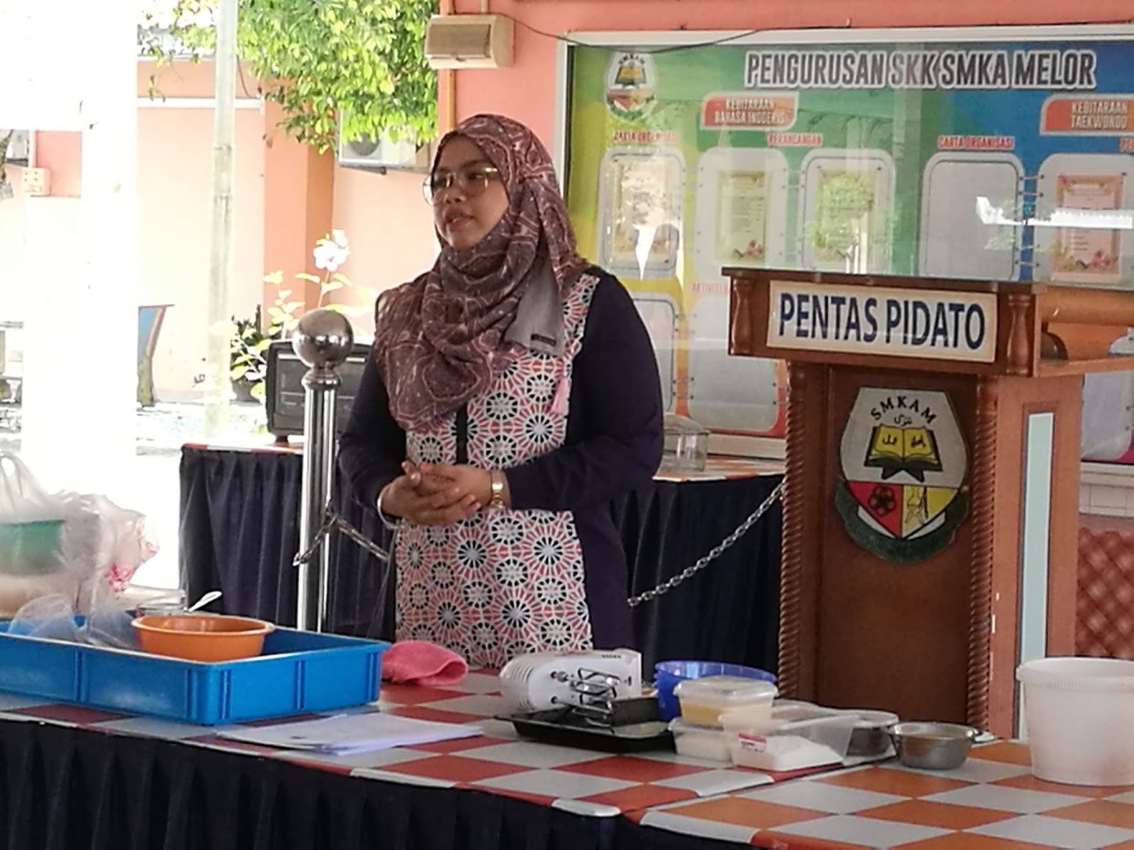 SMK AGAMA MELOR: Demonstrasi Masakan
