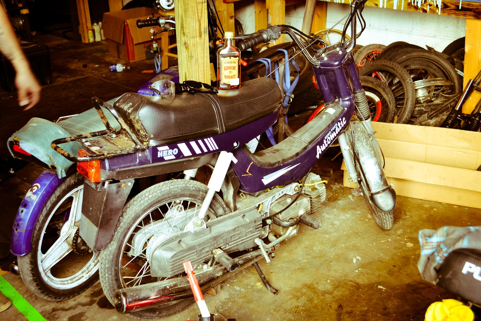 Home Alone with Mopeds.: MONO Presents: Return to 50cc Cylinders. WHO DAT!?
