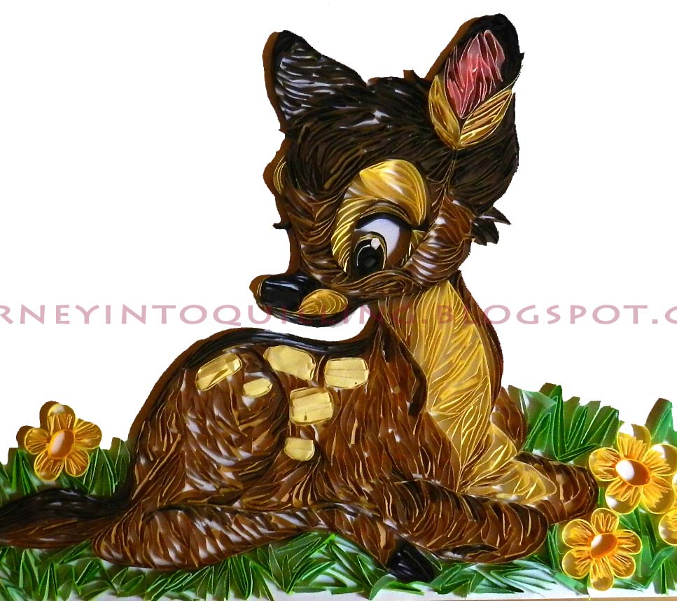 A Journey into Quilling & Paper Crafting: Graphic Quilled Cartoon ...