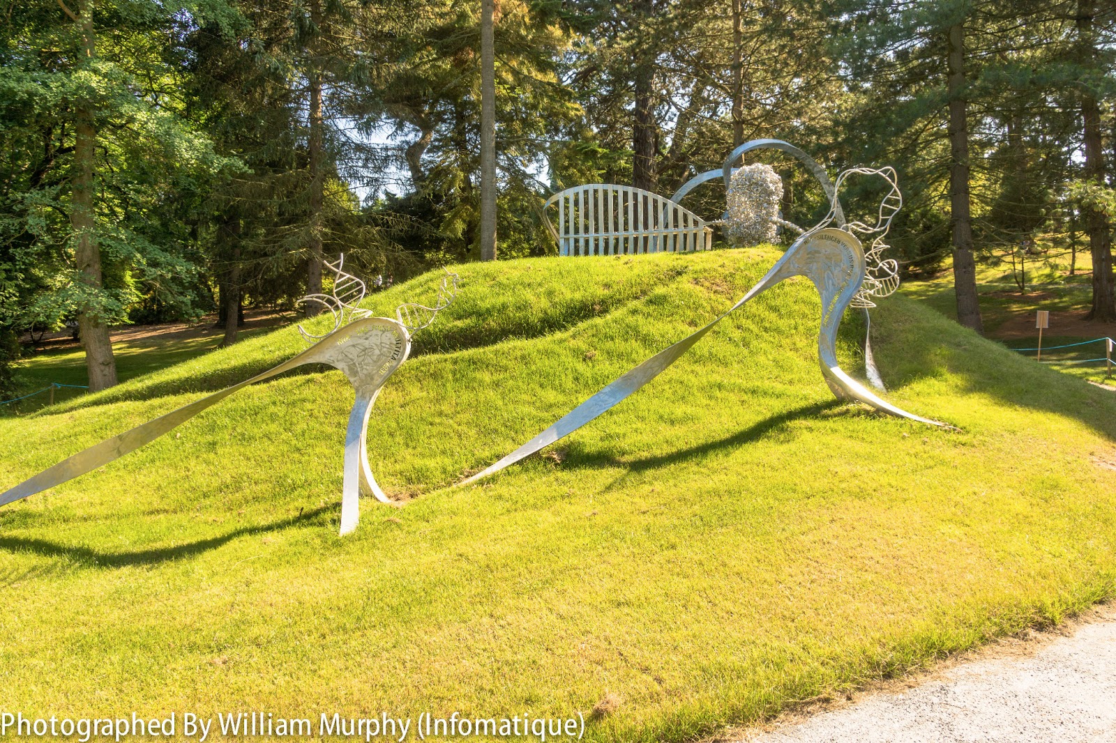 Public Art: Examples Of Public Art In The Botanic Gardens In Dublin