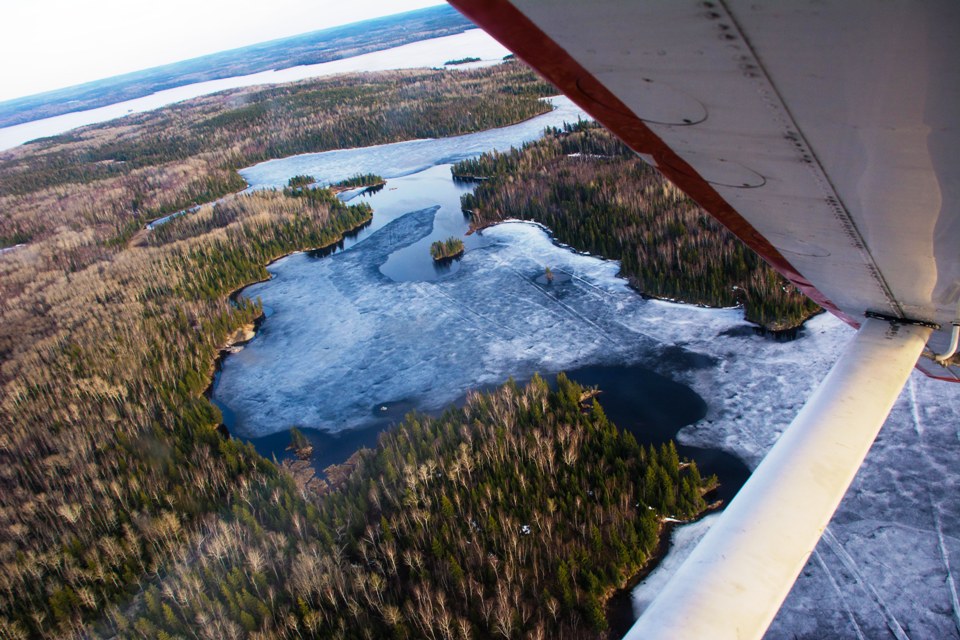 Bow Narrows Camp Blog on Red Lake Ontario: Eyes in the sky Tuesday show ...
