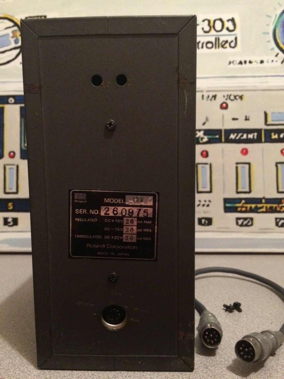 MATRIXSYNTH: Roland 100m 132 DUAL CV/AUDIO MIXER & VOLTAGE PROCESSOR SN ...