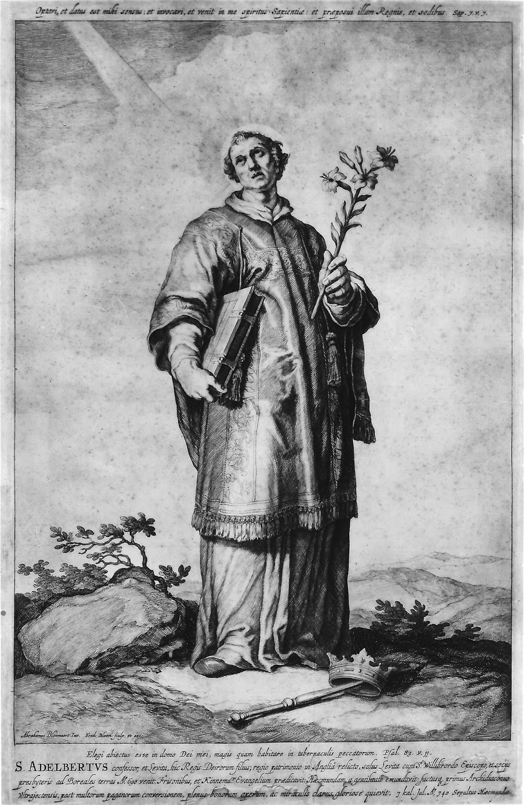 AD TILIAM: Egmond Binnen und der heilige Adelbert