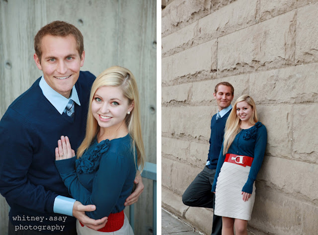whitney asay photography: utah engagements: keegan + tate