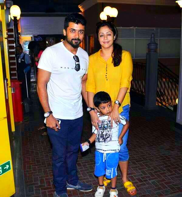 Surya And Jyothika Son Dev Birthday Photos