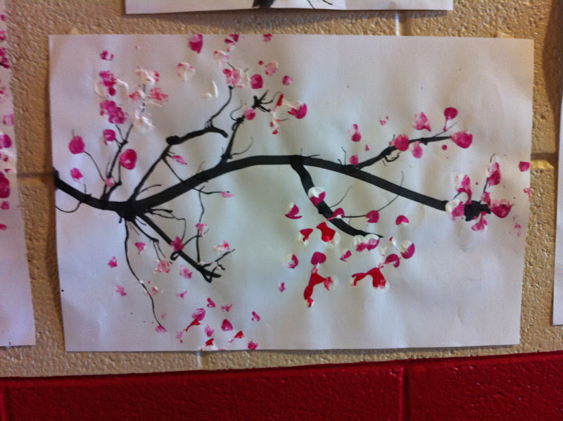 Happily Ever After...An Art Teacher's Fairy Teal: Cherry Blossoms