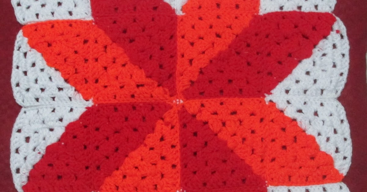 MY CRAFT WORKS: Two colour granny squares