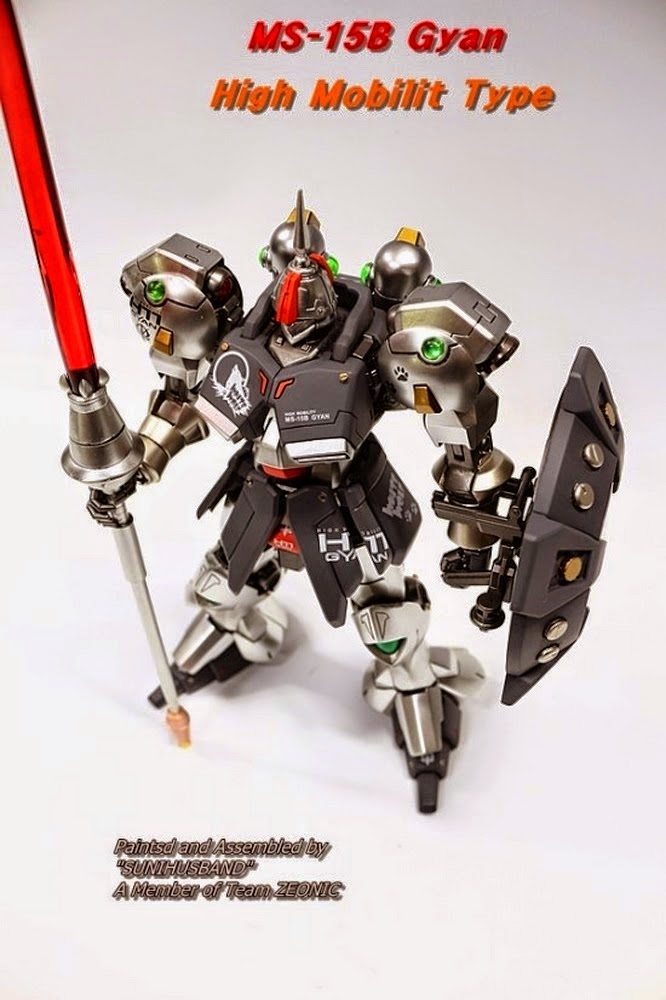 Gundam Family: MG 1/100 YMS-15 Gyan High Mobility Type Custom Build
