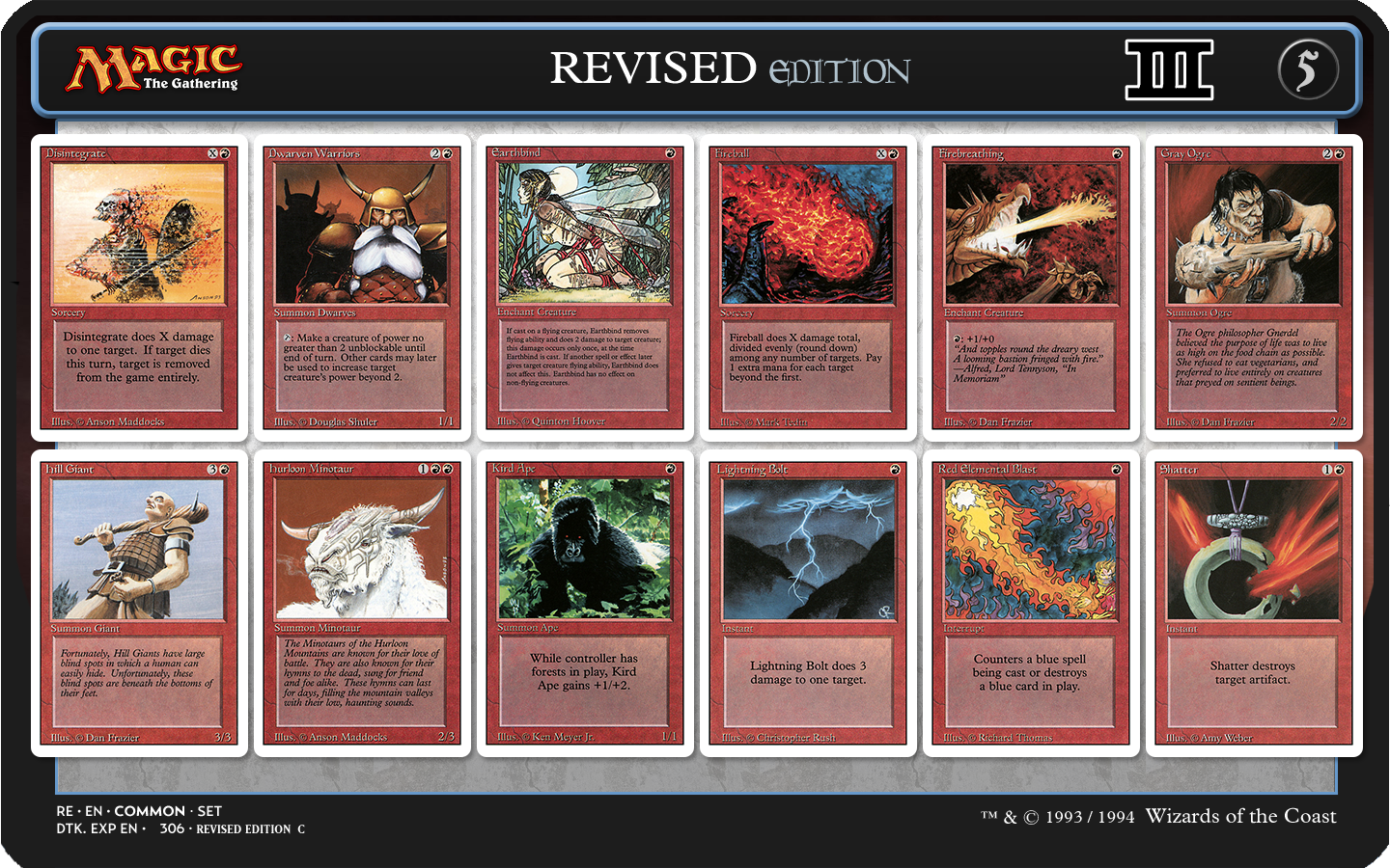 Magic The Gathering - Ediciones - 1993 - 2015: 2015